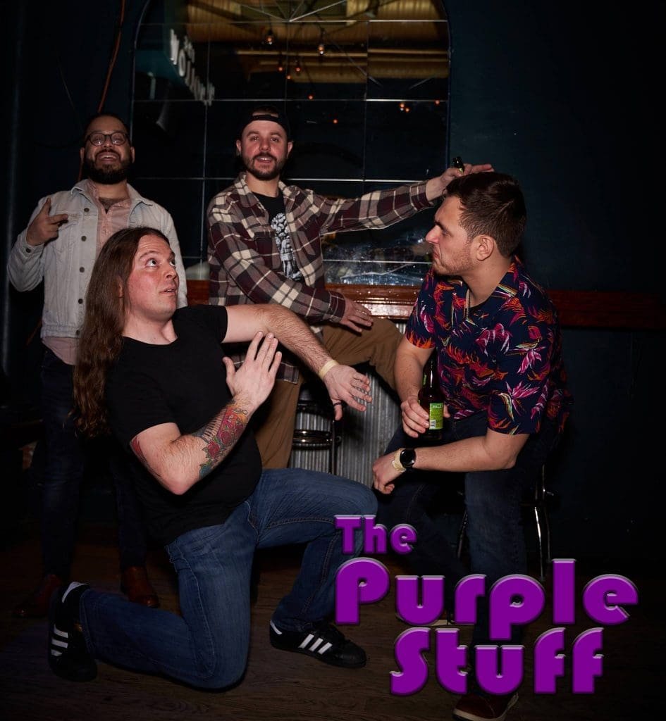 The Purple Stuff Under Dim Club Lights - Radioradiox.com music interviews