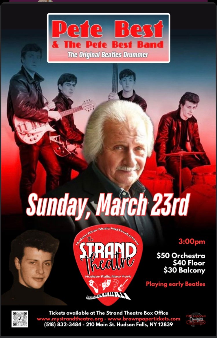 Pete Best and the Pete Best Band Coming to the Strand Theatre March ...