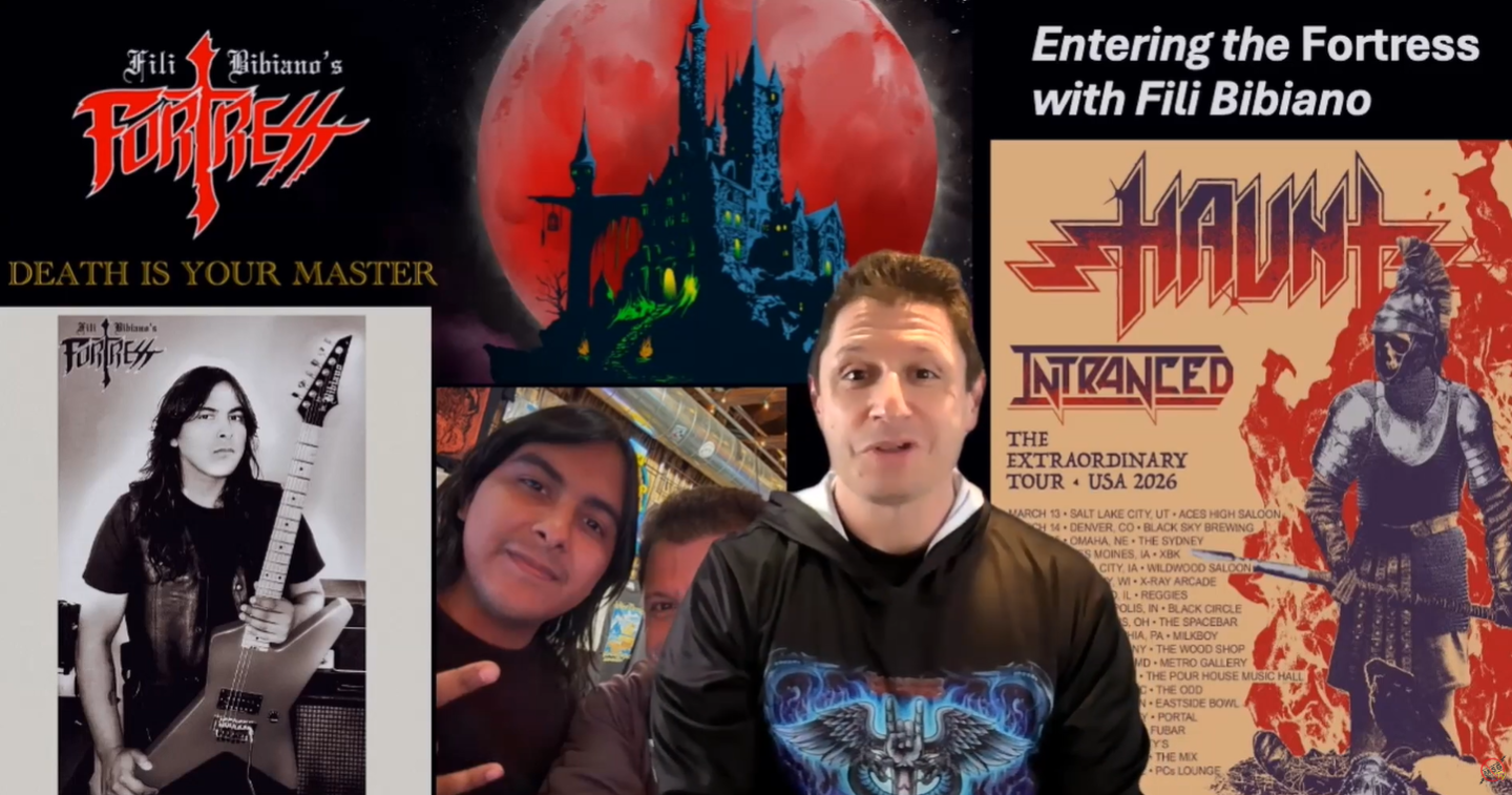 Inside His Metal ‘Fortress’: An Interview with Guitarist Fili Bibiano ...