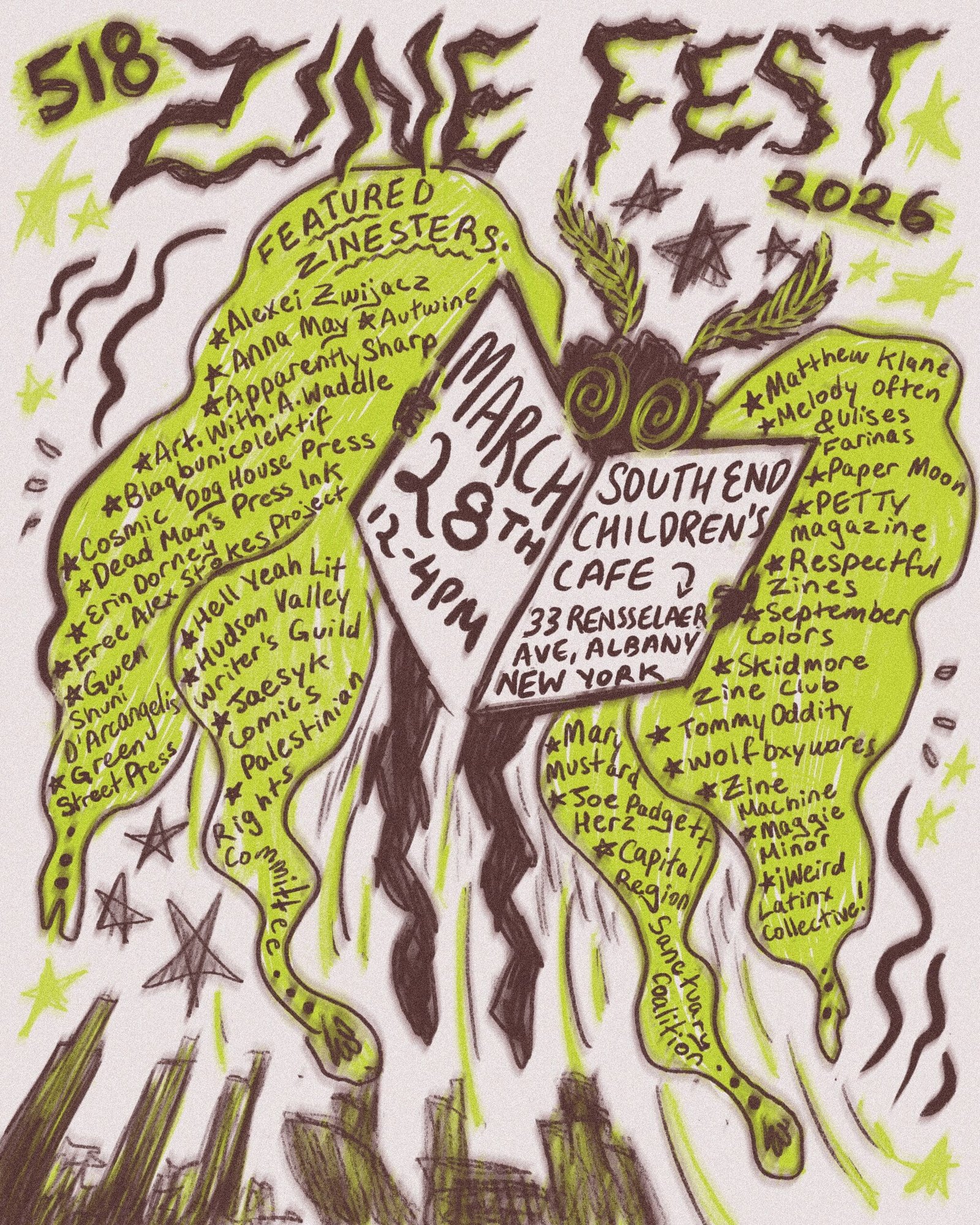 518 Zine Fest Returns for Third Year with Nearly 30 Vendors Announced ...